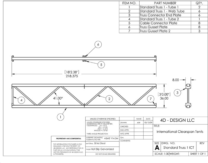 Standard Roof Truss Sizes